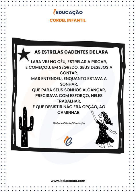 Literatuta De Cordel Infantil Para Imprimir PDF Gratuito