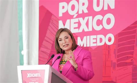De la seguridad me encargo yo sin culpar a otros gobiernos Xóchitl