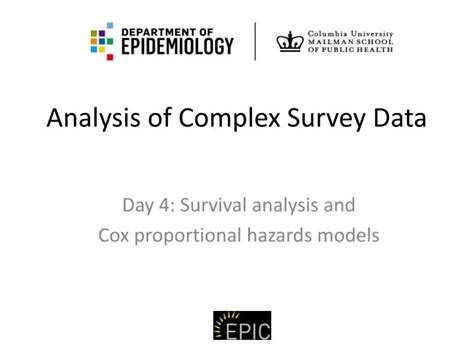 ppt analysis of complex survey data powerpoint presentation free download id 2824403