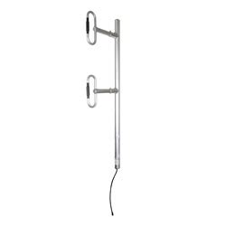 2 Folded Dipole Antenna 7 Dbi Gain 406 512 MHz 1 2 Wave