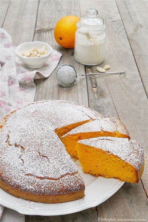 TORTA DI CAROTE E MANDORLE ALL ARANCIA Sofficissima Torta Di Carote