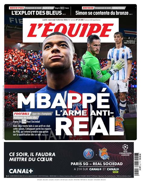 Revue De Presse Psg Sociedad Demb L Statut De Favori