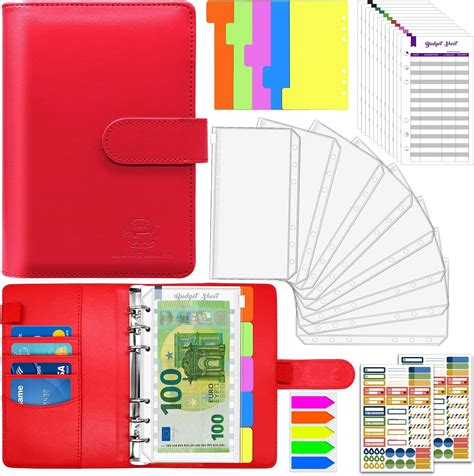 Aocii Budget Planner Deutsch Budget Binder A6 Budgetplaner