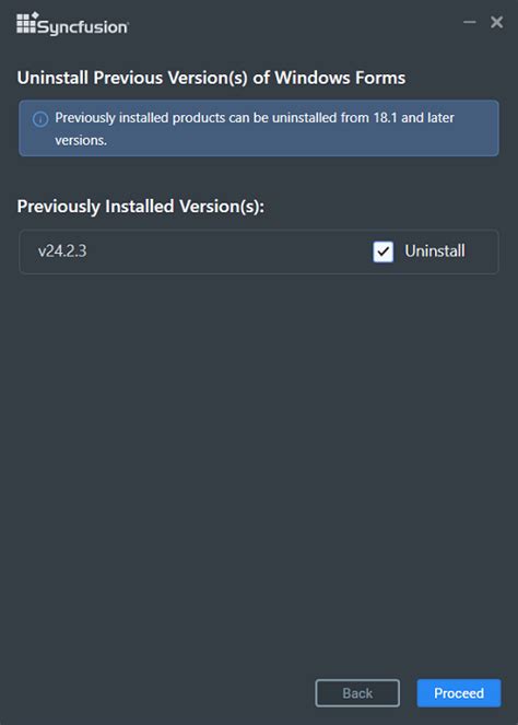 Installing Syncfusion Windows Forms Offline Installer Syncfusion