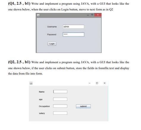 solved q1 2 5 b1 write and implement a program using