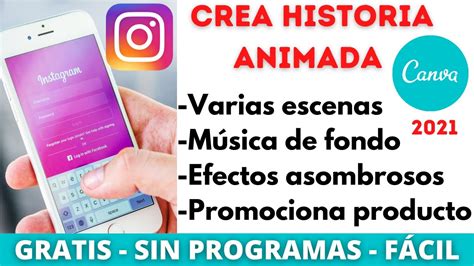 CREA HISTORIA ANIMADA PARA INSTAGRAM CON CANVA BIEN EXPLICADO YouTube