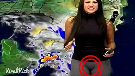 Se Le Marca La Parte Sexy A Presentadora Descuidos En Tv Youtube