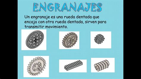 Cuáles son los 3 tipos de engranajes