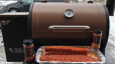 Baby Back Ribs On A Pellet Smoker Pit Boss Classic 700FB Kosmos Q