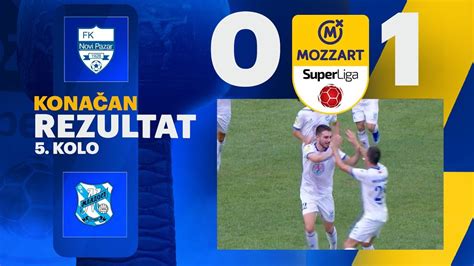 Mozzart Bet Super Liga 2024 25 5 Kolo NOVI PAZAR MLADOST 0 1 0 1