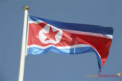 Bandera De Corea Del Norte