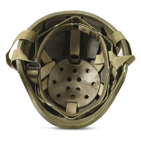 Italian Military Surplus SEPT2 Helmet With Kevlar Used