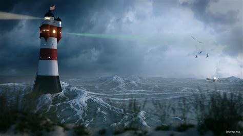 Lighthouse Roter Sand Finished Projects Blender Artists Community