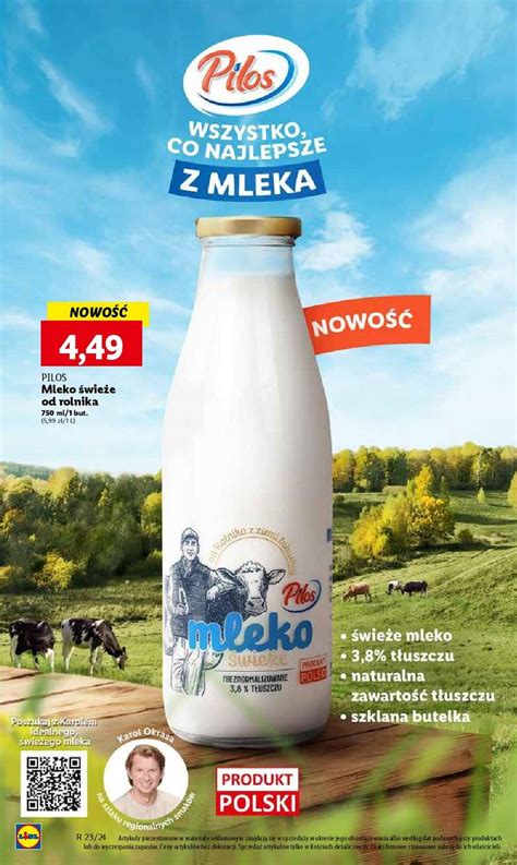 Lidl 03 06 2024 Gazetka świeże mleko od rolnika