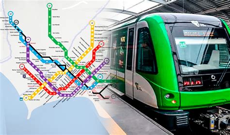 Metro De Lima Conoce Aqu La Futura Red De Transporte Y Los M S De