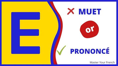 Apprendre La Bonne Prononciation Des Lettres EU Master Your French