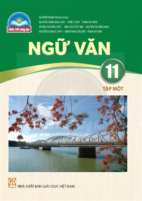Ngữ văn 11 tập 1 Chân trời sáng tạo Sách và Thiết bị Giáo dục Miền Nam