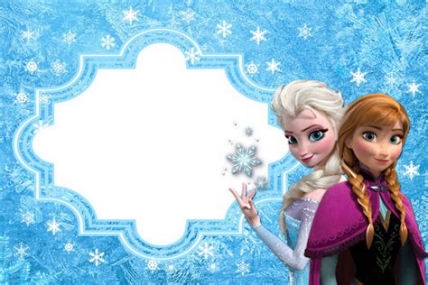 20 Biglietti Di Inviti Per Compleanno Di Frozen Da Stampare