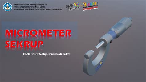 Bagian Kalibrasi Dan Cara Membaca Micrometer Sekrup YouTube