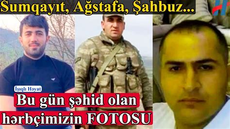 Bu gün şəhid olan hərbçilərimizin FOTOSU Bir neçə ay əvvəl toyu