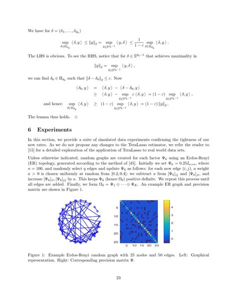sharp rates of convergence for the tensor graphical lasso estimator deepai