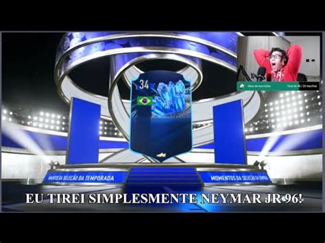 TIRAMOS O NEYMAR JR 96 NEGOCIÁVEL NOS PACKS DOS PLAYOFFS E NÃO SEI O