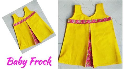 Stylish Baby Frock Cutting And Stitching Easy Tutorial YouTube