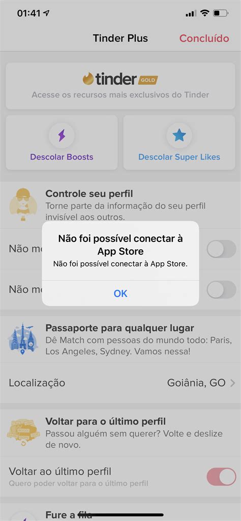 N O Consigo Acessar Minha Conta Tind Comunidade Da Apple