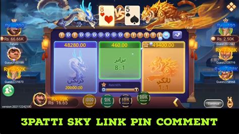 3 Patti Sky New Tricks Dragon Vs Tiger 2023 Today New Tricks Dragon