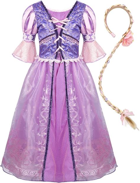 Freebily Abito Principessa Bella Addormentata Carnevale Bambina