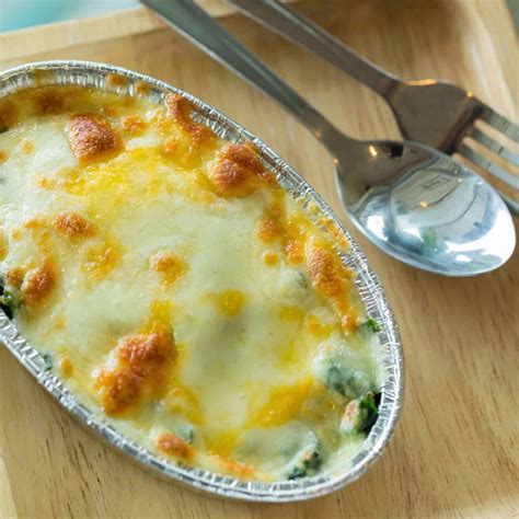 Espinacas Con Bechamel Y Queso Al Horno Receta