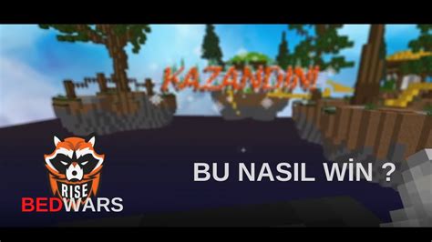 Bu Nasil W N Craftrise Bedwars Youtube