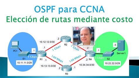 Tutorial 91 CCNA OSPF Parte 6 Elección de rutas OSPF mediante