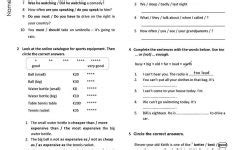 B Diagnostic Test Worksheet Free Esl Printable Worksheets Made