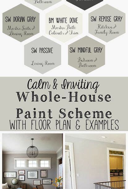Calm And Inviting Whole House Paint Scheme Artofit