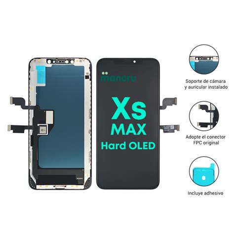 Display Apple IPhone Xs Max Hard OLED Comp Negro