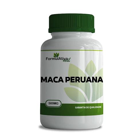 Maca Peruana 500Mg 120 Cápsulas Fórmulativa Mil FórmulAtiva Mil