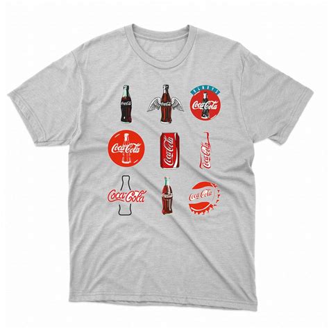 Retro Coca Cola Coke Bottle Logo Shirt Shibtee Clothing