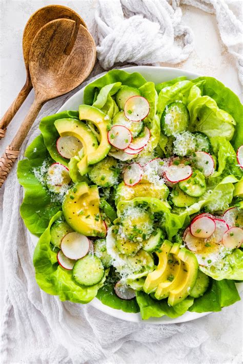 Butter Lettuce Salad Two Peas Their Pod