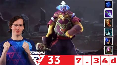 DOTA 2 TUNDRA 33 The PANGOLIER OFFLANE 7 34d YouTube