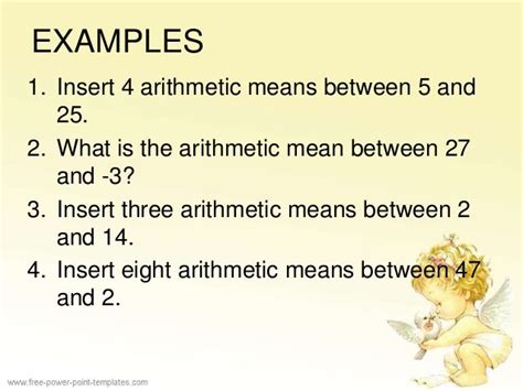 arithmetic sequence