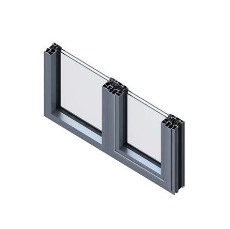 Profilé pour fenêtre en aluminium ST 80 HI INTERAL CUHADAROGLU