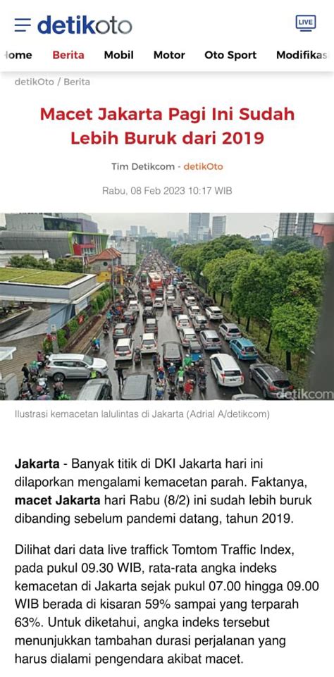 Prastowo Yustinus On Twitter Hari Ini Jakarta Memberi Saya Pengalaman