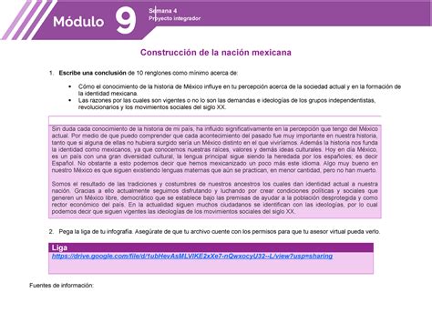 M Dulo Semana Proyecto Integrador Construcci N De La Naci N