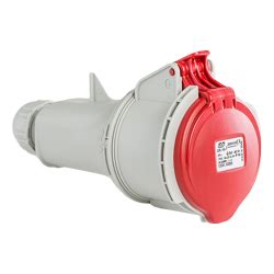 Prise 32A P17 monophasé triphasé ou tétra Étanche IP67