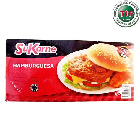 Sukarne Carne Para Hamburguesa De Res Precio Rappi