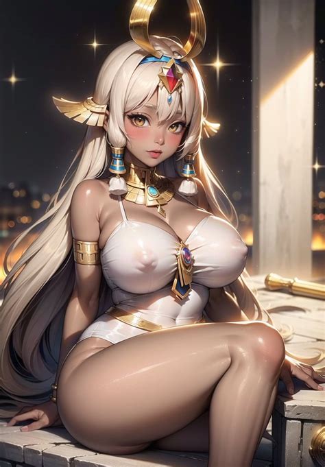 Déesse égyptienne P1 My friend ThePaleCity ReyArtAge WaifuSun Coco