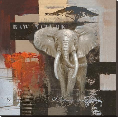 Size 34x34in Stretched Canvas Print Fascinating Nature By Joadoor