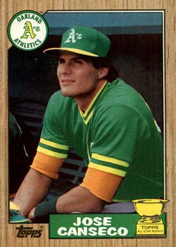 10 Career Defining Jose Canseco Baseball Cards Instant PC