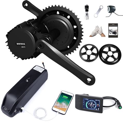 Buy BAFANG 48V 750W Mid Drive Kit With Battery 8Fun BBS02 Electric
